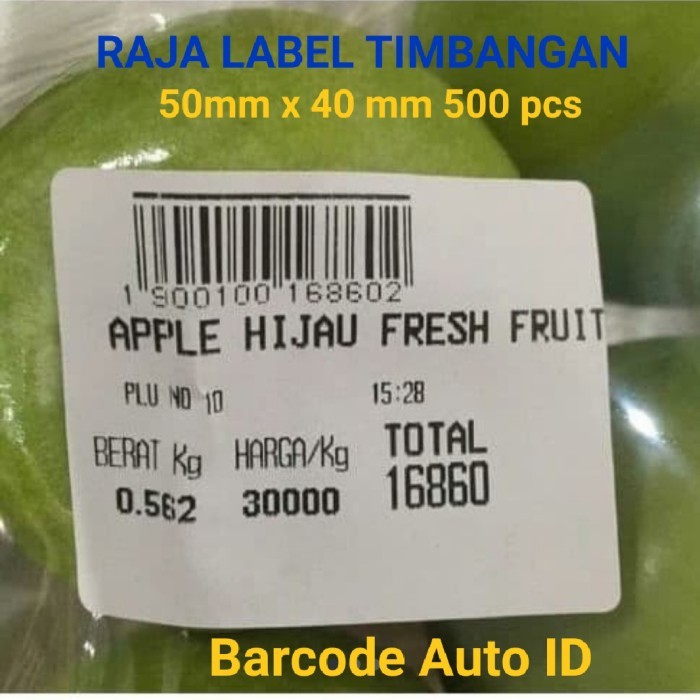 Jual LABEL THERMAL TIMBANGAN DIGITAL- Digi, 50mm x 40mm Isi 500 pcs ...