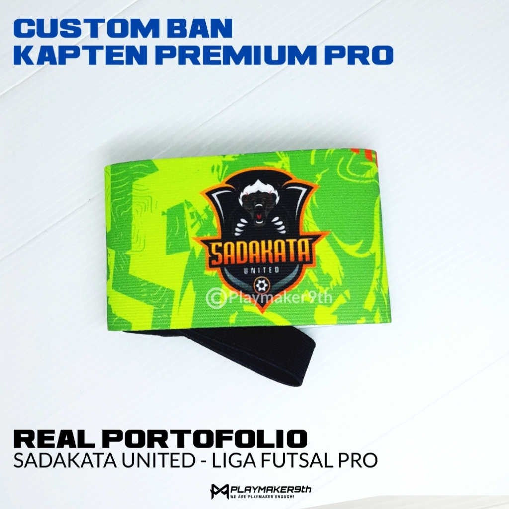 Jual Ban Kapten Custom Elite Pro Captain Armand Premium Profesional ...
