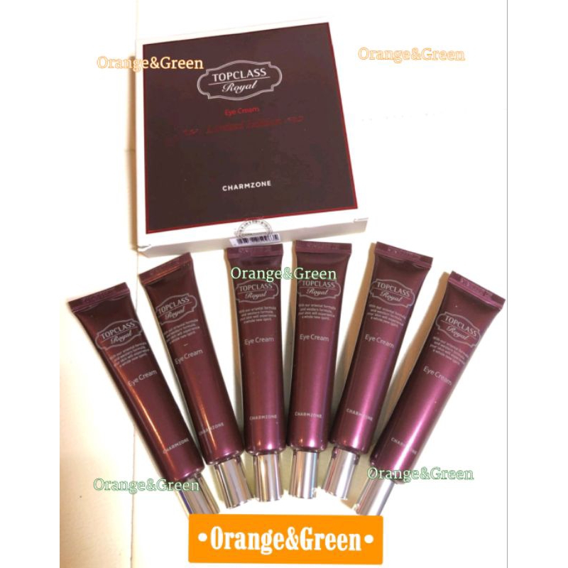 Jual Charmzone Top Class Premium Royal Eye Cream Krim kerutan mata ...