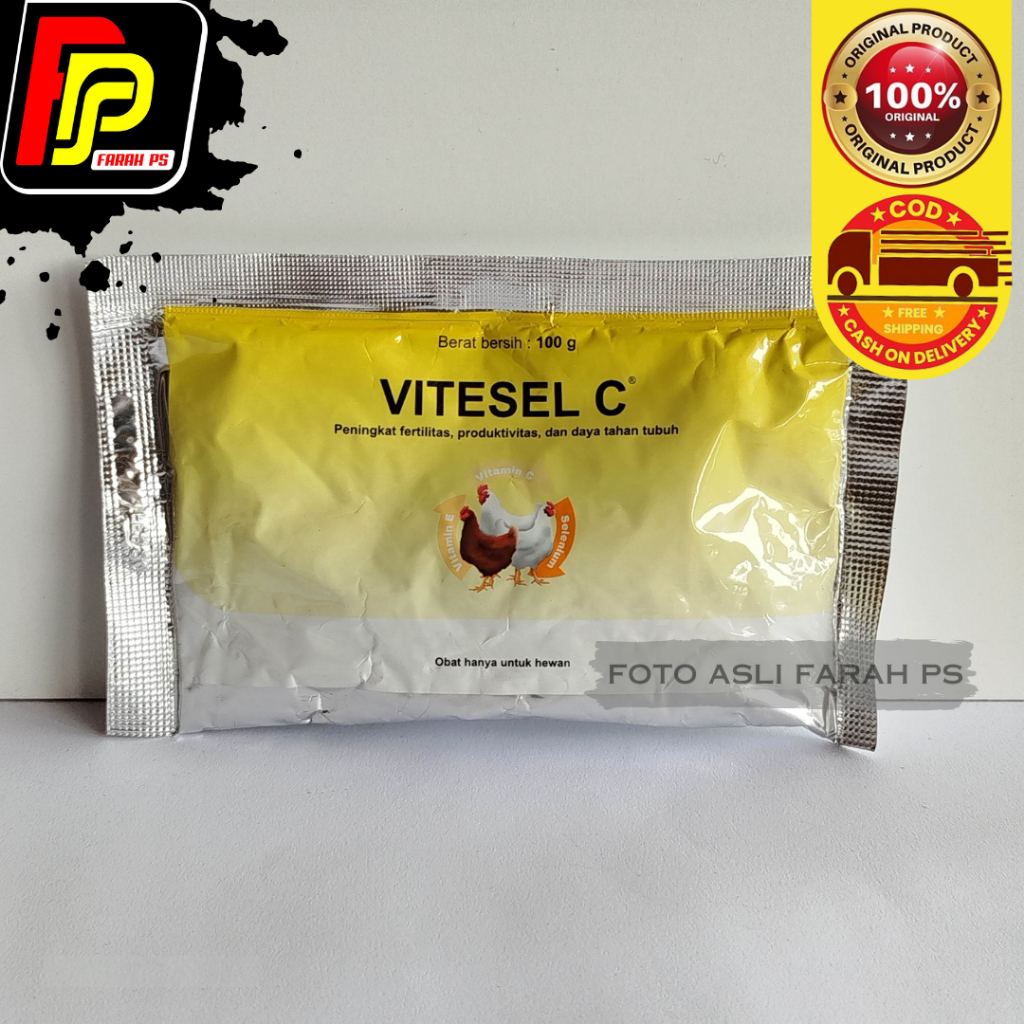 Jual Vitesel C 100 gr Vitamin ayam | Shopee Indonesia