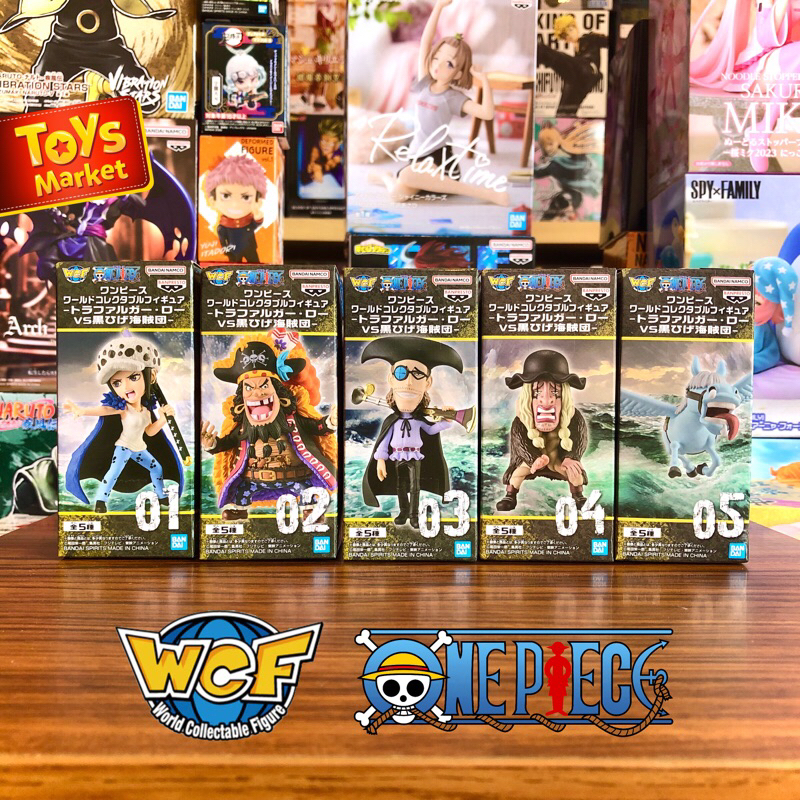 Jual BANDAI WCF One Piece - Trafalgar Law vs Blackbeard Pirates [Japan ...