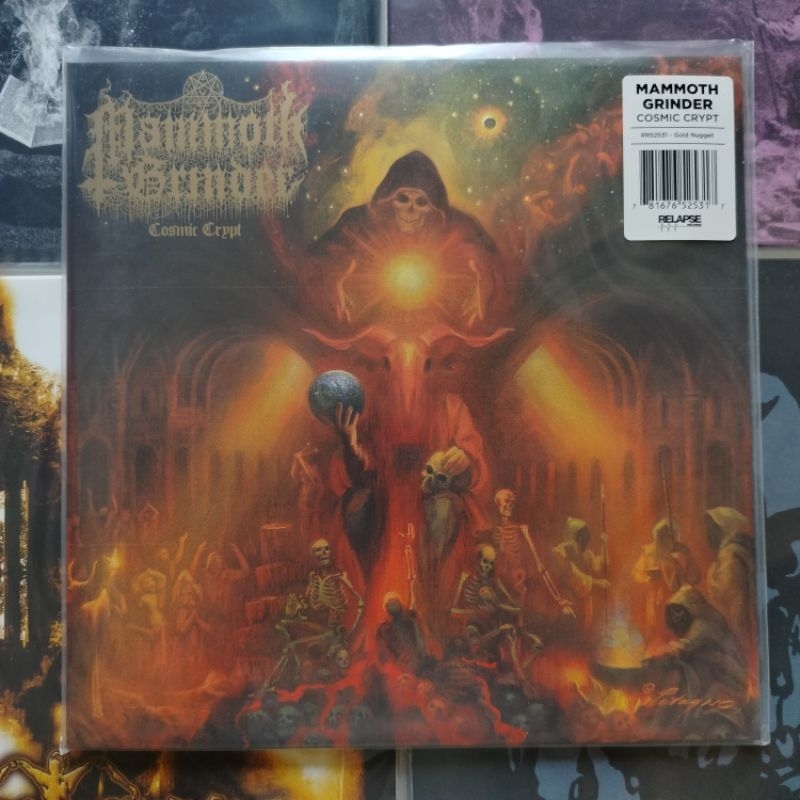 Jual Vinyl MAMMOTH GRINDER - COSMIC CRYPT | Shopee Indonesia
