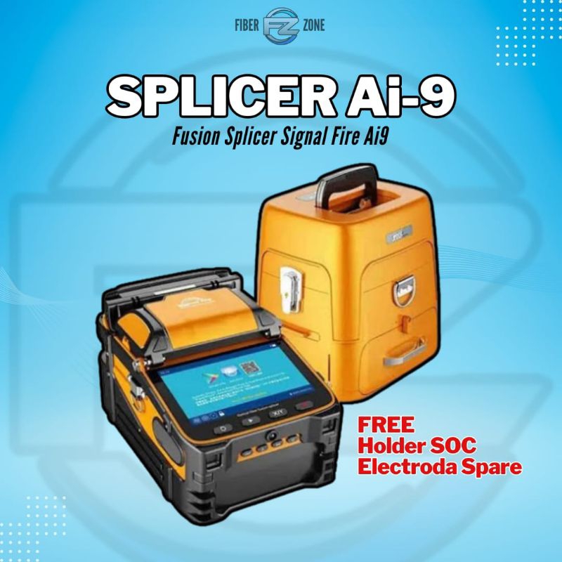 Jual FTTH Fusion Splicer Ai-9 Signal Fire Fusion Splicer Ai-9 Original ...