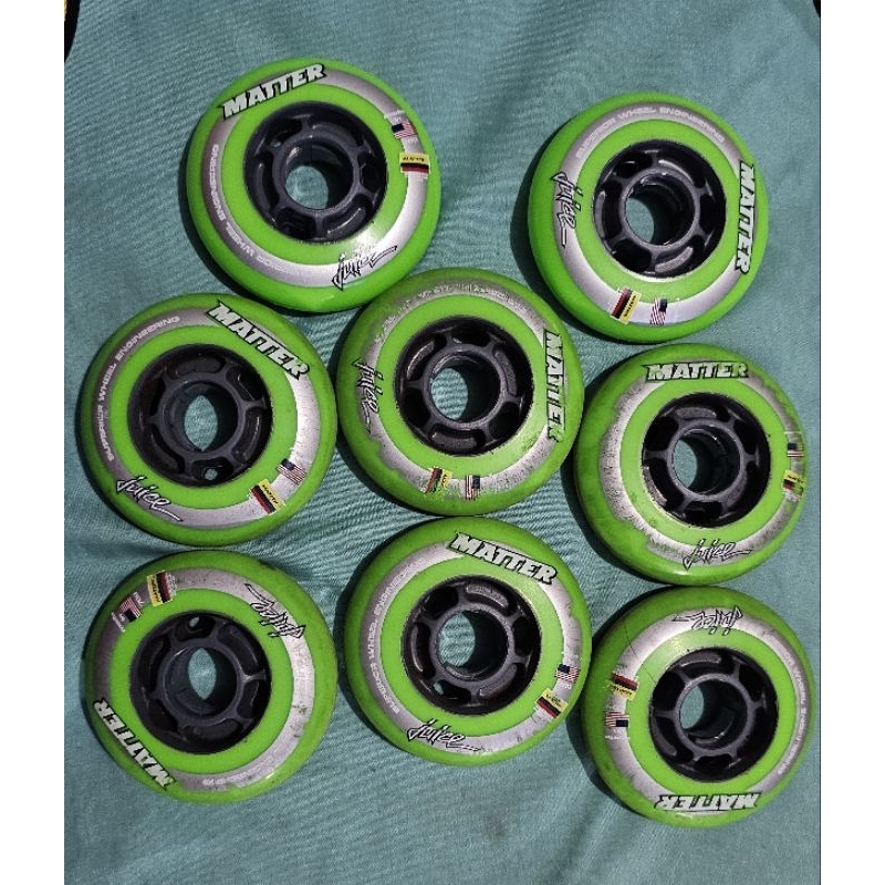 Jual Ban Inline skate Matter Juice 80mm (second) | Shopee Indonesia