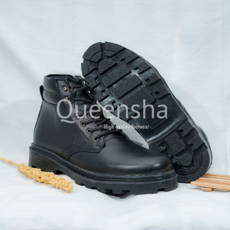 Jual Sepatu Pdh Pria Tni Polri Security Satpam Dinas Kerja Model ...