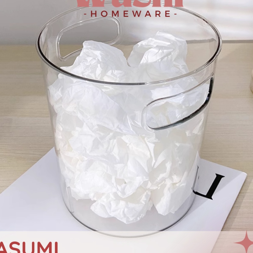 Jual HJ6 WASHI KASUMI Vas Bunga Transparan Pot Bunga Tanaman Minimalis ...