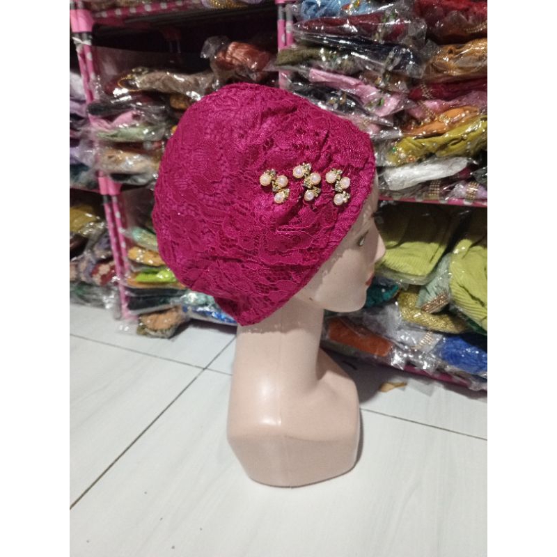 Jual Turban haji/turban cantik/ciput haji/songko haji /songko wanita ...