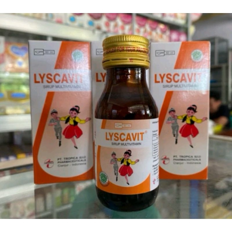 Jual Lyscavit Syrup Multivitamin 60 ml | Shopee Indonesia