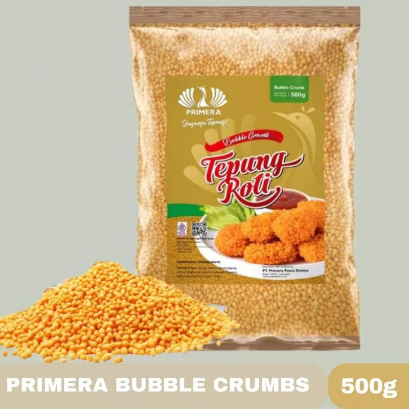 Jual Primera Bubble Crumb / Tepung Roti Bulat / Kemasan 500Gr | Shopee ...