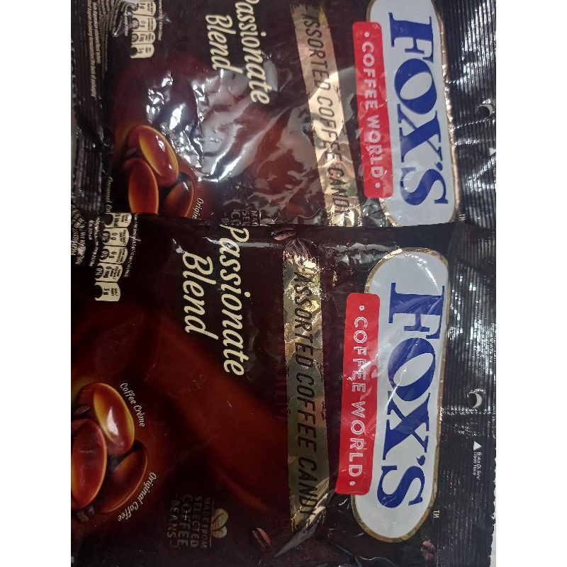 Jual Permen Fox's Assorted Coffee Candy Caramel Cappucino | Shopee ...