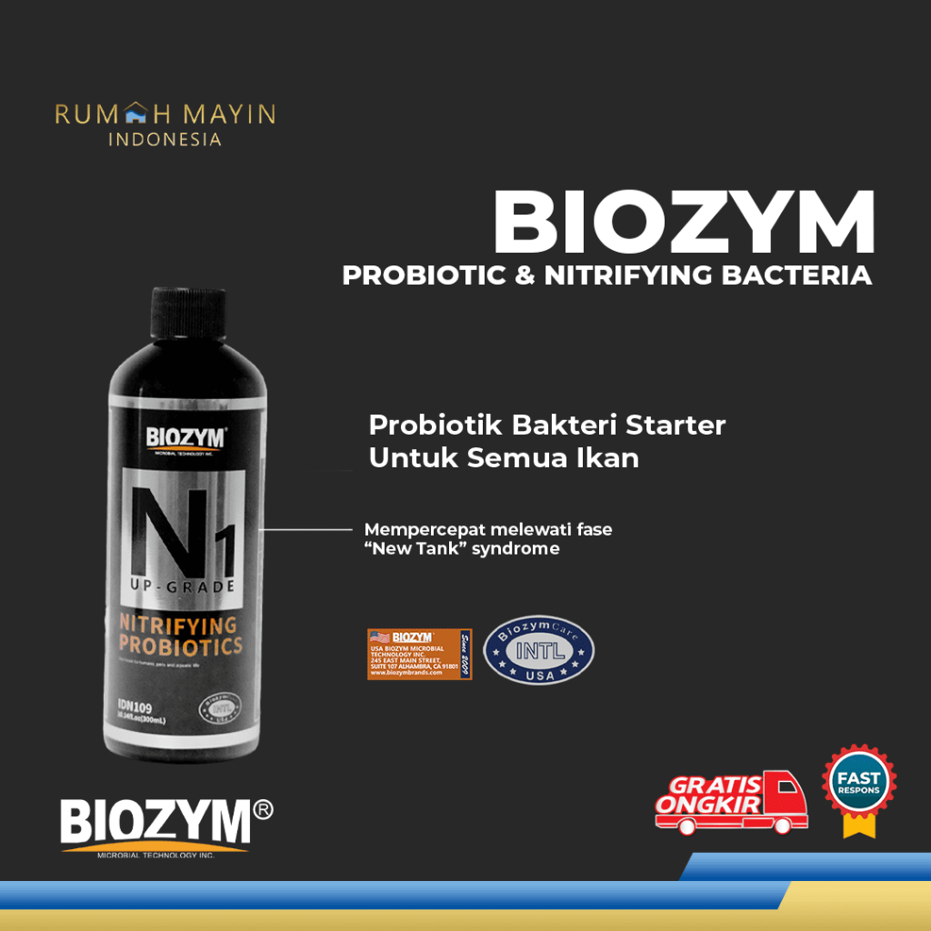 Jual Biozym Probiotic & Nitrifying Bacteria Probiotik Bakteri Starter ...