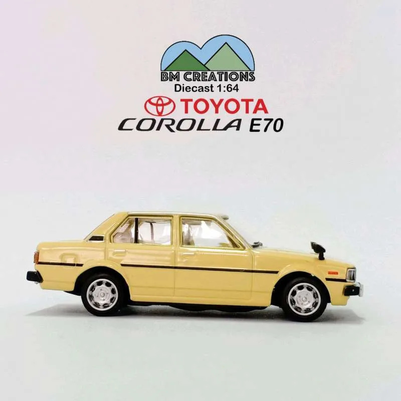 Jual BM Creations 1/64 Toyota Corolla E70 Beige (64B0216) | Shopee ...
