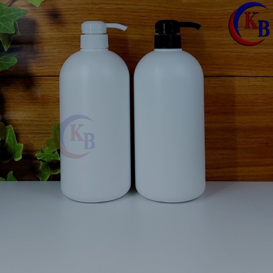 Jual BOTOL LOTION PUMP 1000 ML NECK 33 / BOTOL PLASTIK HDPE 1000ML | Shopee Indonesia