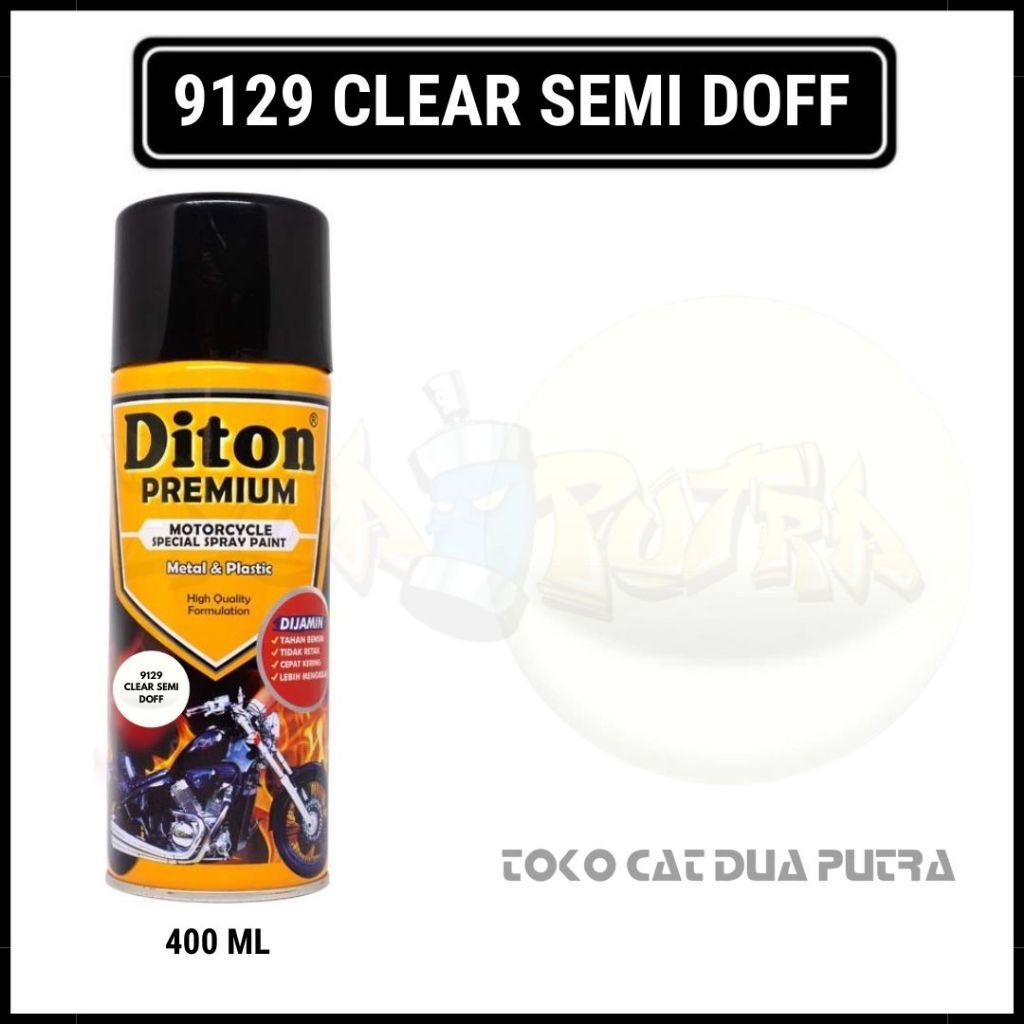 Jual Cat Diton Premium 400ml 9129 Clear Semi Doff | Shopee Indonesia