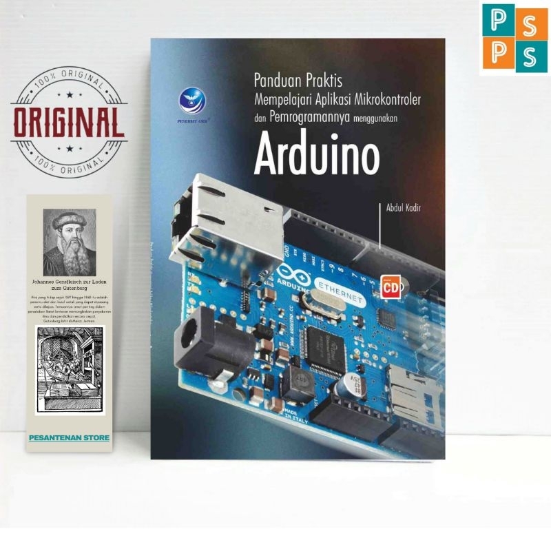 Jual Buku Panduan Praktis Aplikasi Mikrokontroler Dan Pemrograman Menggunakan Arduino Cd