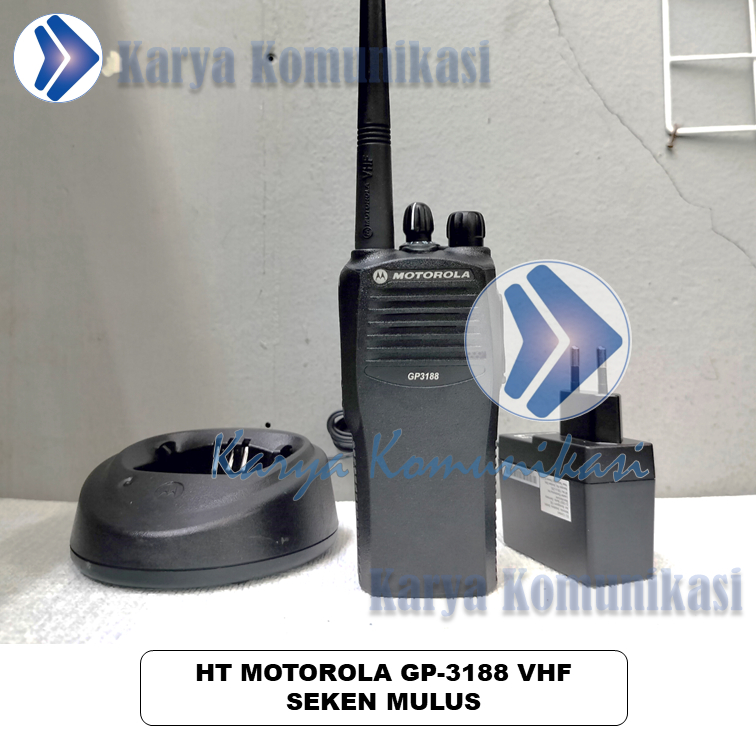 Jual HT BEKAS MOTOROLA GP-3188 VHF MULUS | Shopee Indonesia