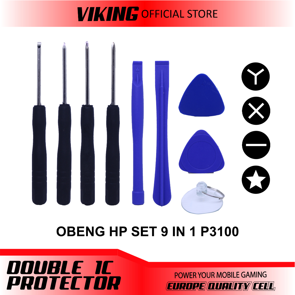 Jual Obeng HP Set P3100 9 in 1 | Shopee Indonesia