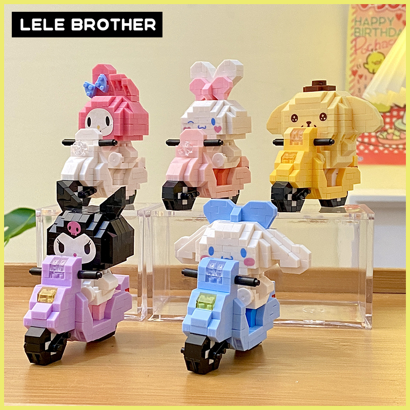 Jual LELE Mainan DIY Edukasi karakter kartun Nano Block Kuromi Sanrio ...