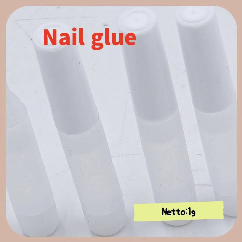 Jual SY Kuku Palsu Lem Cair Ujung Kuku Lem Aksesoris Nail Art Berlian Imitasi 1gr | Shopee Indonesia