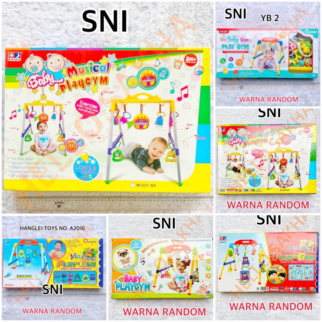 Jual MAINAN IM-2037/BX & 209 AB IMAGE BABY MUSICAL PLAYGYM PLAY GYM ...
