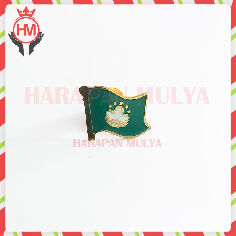 Jual Flag Pin Krah Negara Macau Flag Pin Makau Pin Bendera Macau ...