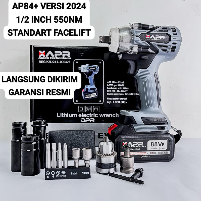 Jual IMPACT APR AP84+ 550NM IMPACT WRENCH 550NM APR FACELIFT MESIN ...