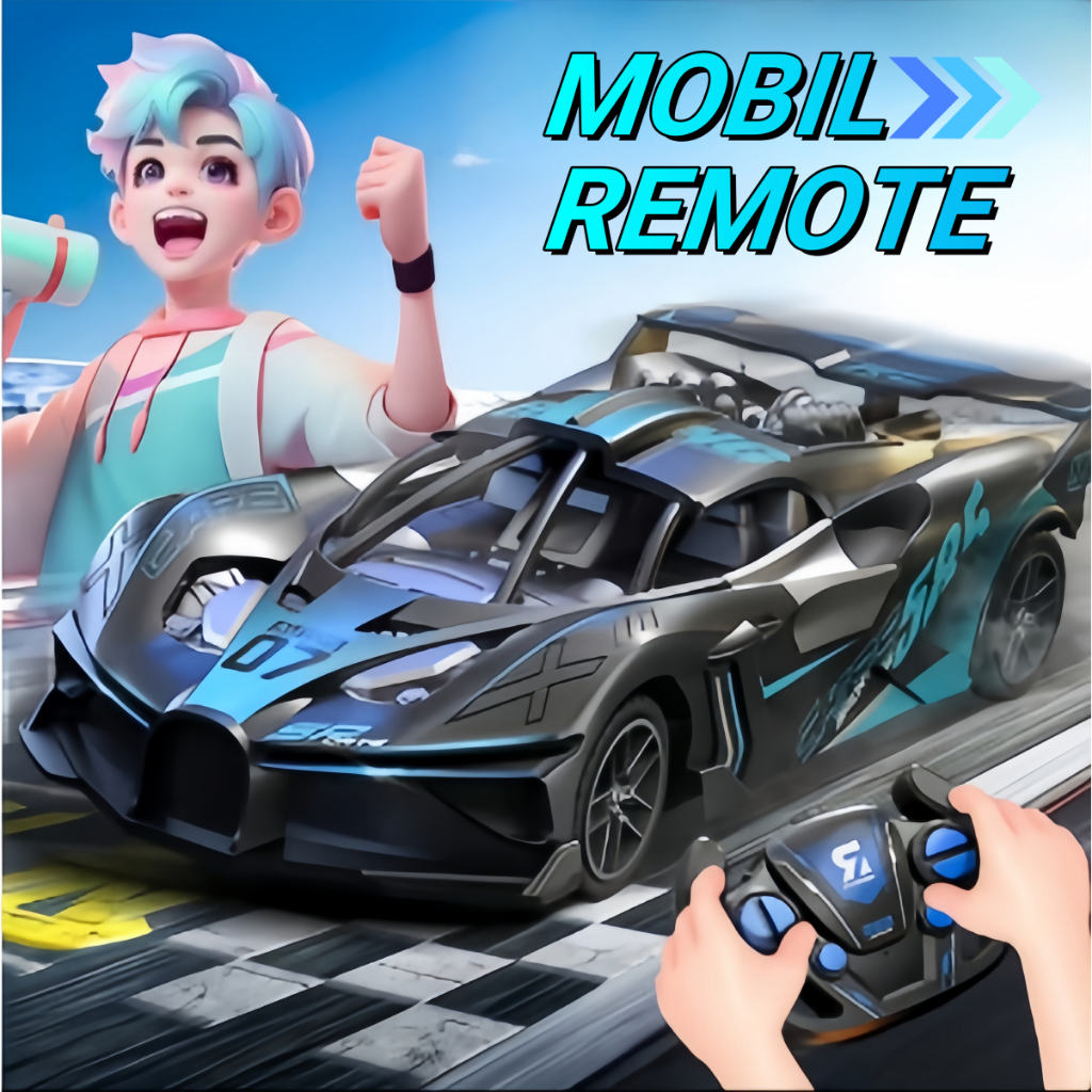 Jual RC Stunt Car Mobil Remote Control 4WD RC Drift Off-Road Mobil ...