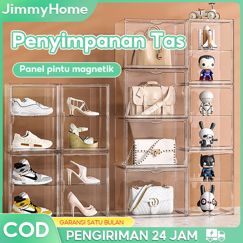 Jual Acrylic Display Box Acrylic Organizer Transparan Kotak Penyimpanan ...