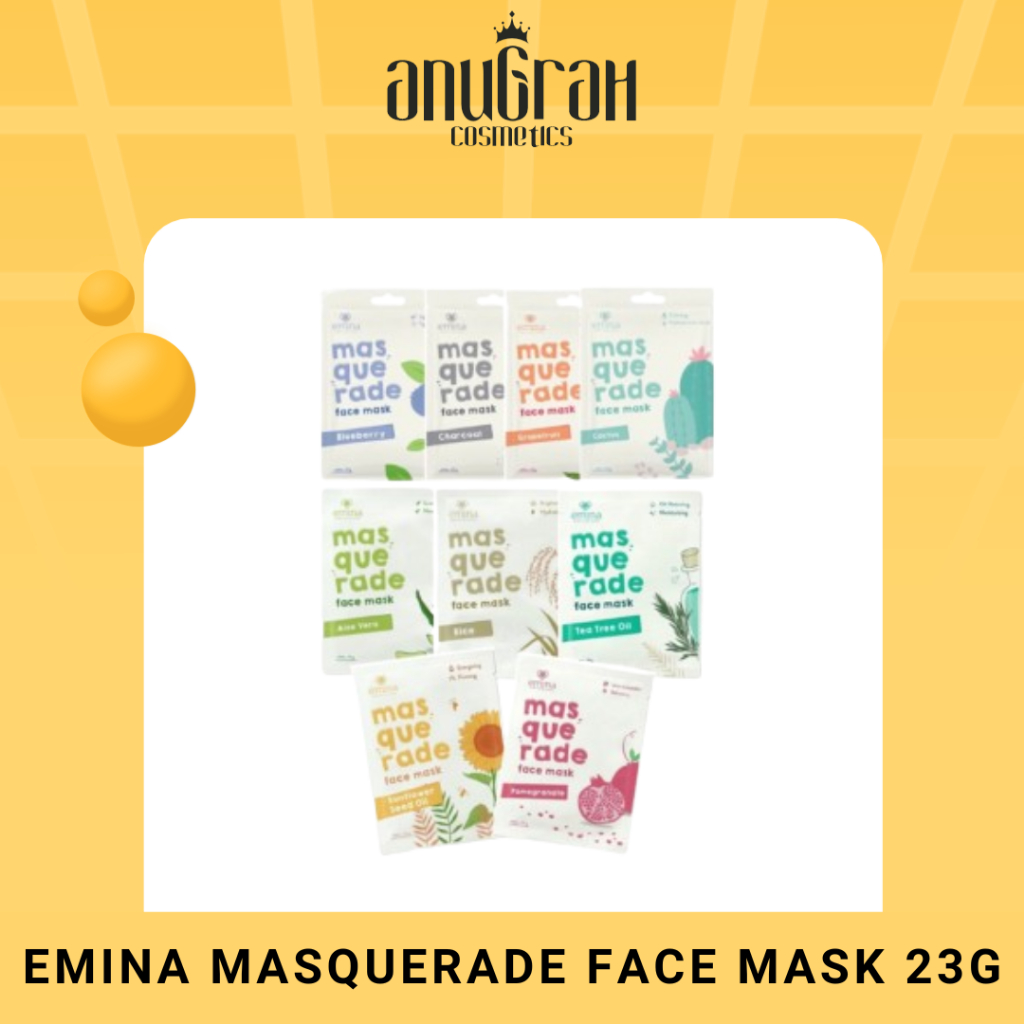 Jual EMINA MASQUERADE FACE MASK 23G | Shopee Indonesia