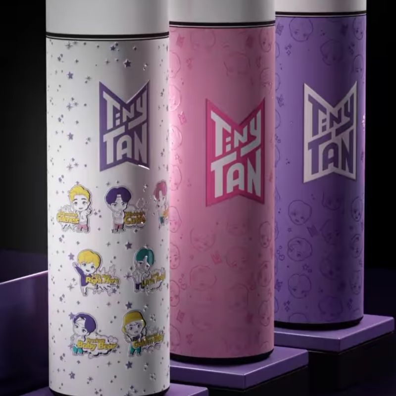 Jual Tumbler TinyTAN X Golden Lamian Inspired by BTS 400 ml Sus 304 Merchandise Exclusive Warna ...