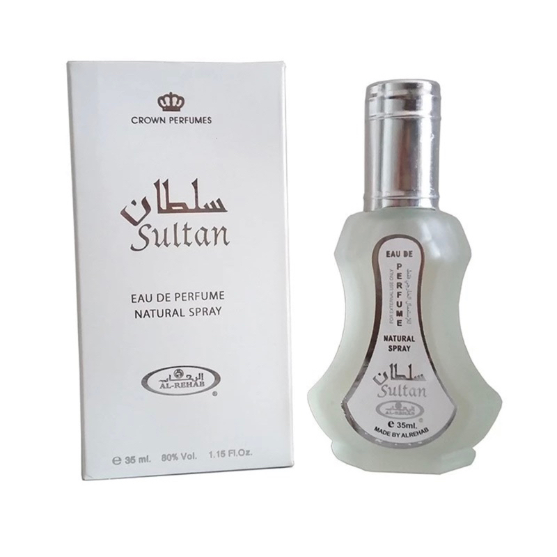 Jual Parfum Alrehab Spray Sultan 35ml Asli 100%Alrehab | Shopee Indonesia