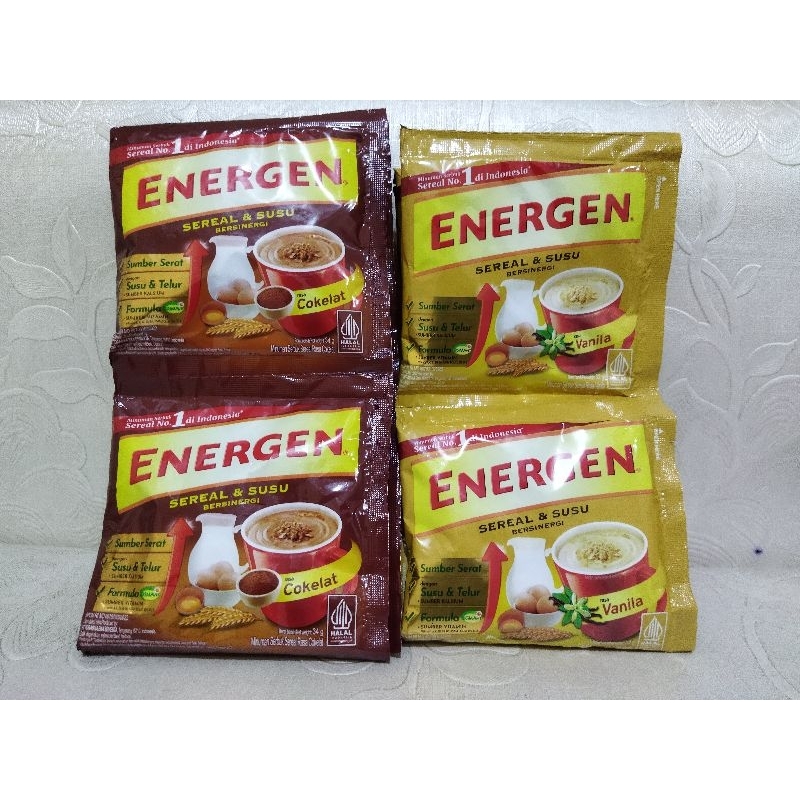 Jual ENERGEN CEREAL 1 RENCENG / ENERGEN CEREAL VANILLA 1 RENCENG ISI 10 ...