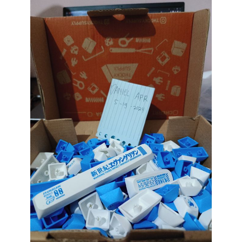 Jual Keycaps PBT dye sub MA profile eva 00 Japanese root | Shopee Indonesia