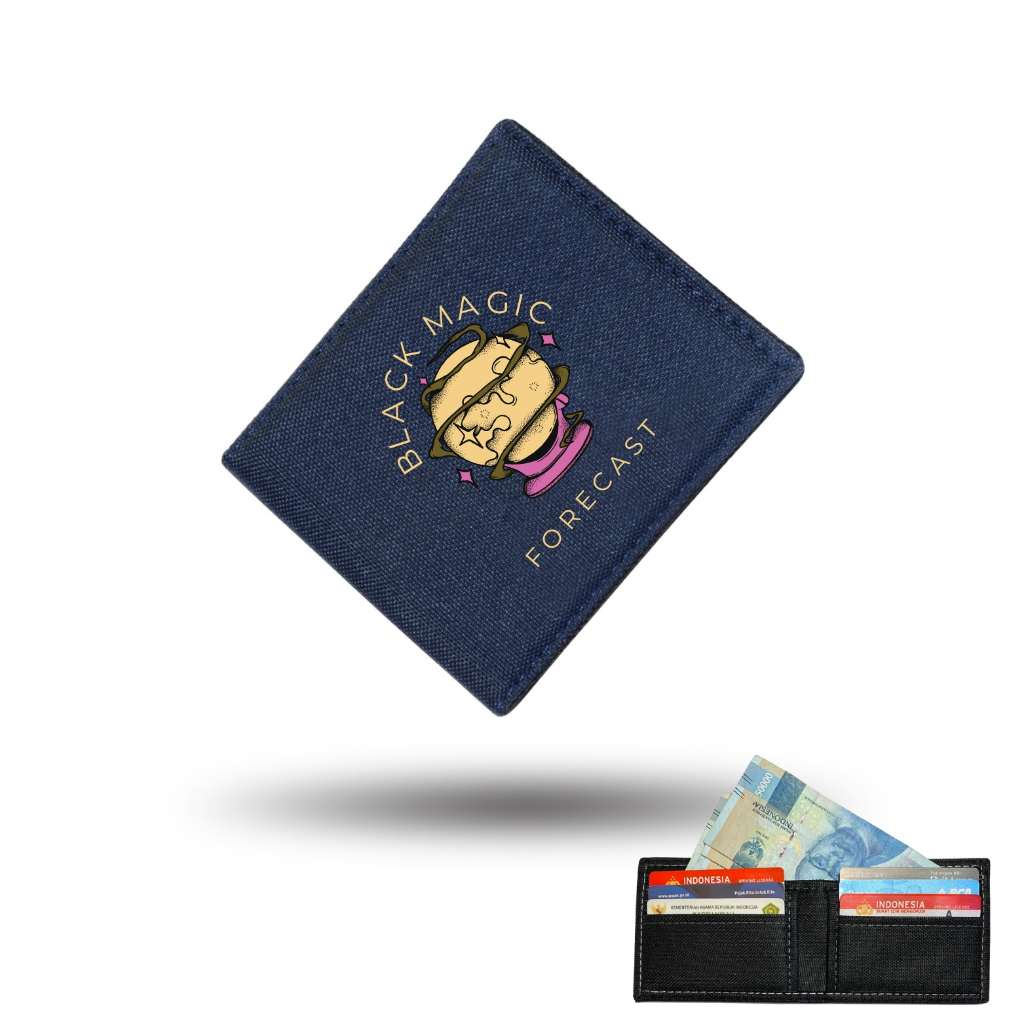Jual Dompet Pria PENDEK RFID Protect Bahan KAIN CANVAS Premium | Shopee ...