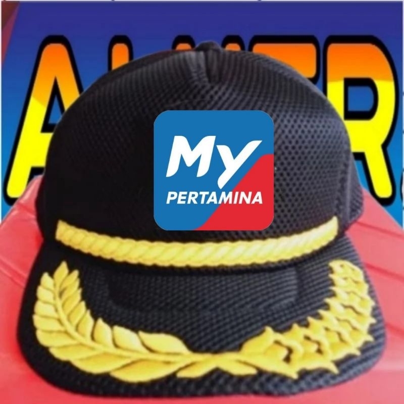 Jual topi my Pertamina topi jaring my Pertamina topi kerja my Pertamina ...