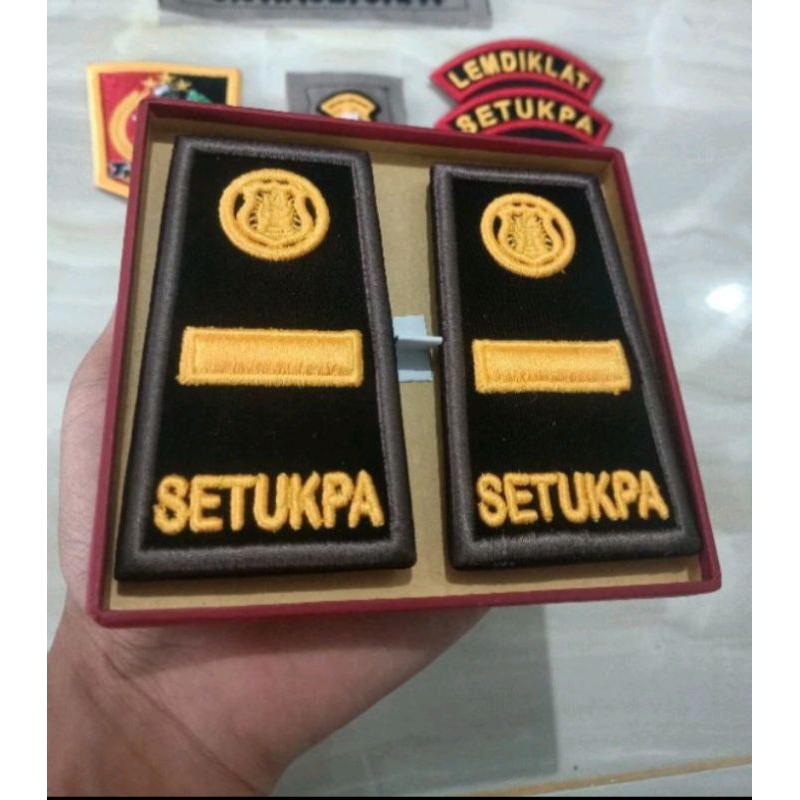 Jual pangkat pdl setukpa super premium timbul 4D pangkat stukpa ...