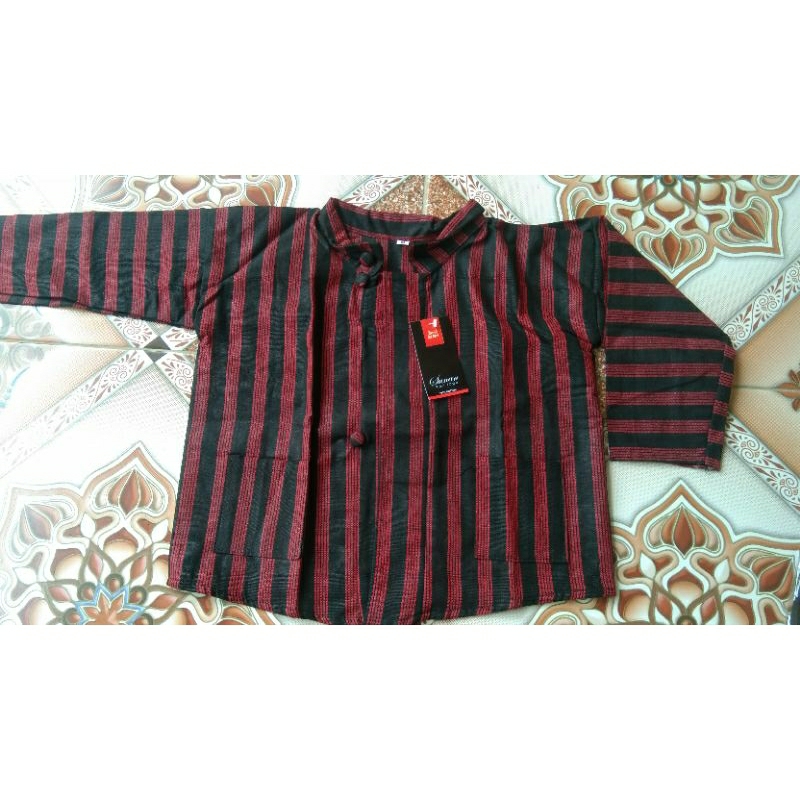 Jual baju lurik anak (asli tenun) | Shopee Indonesia
