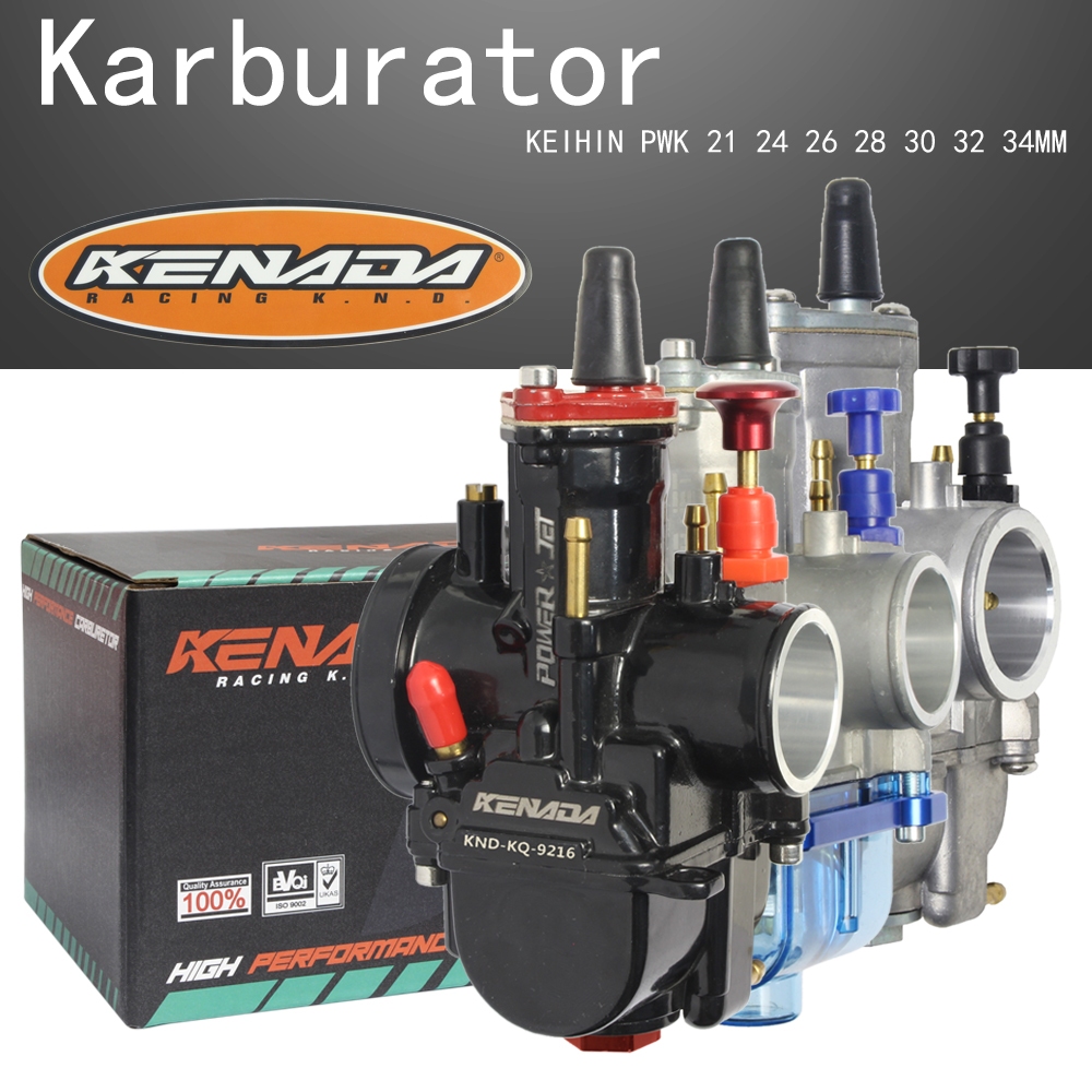 Jual KENADA RACING Karburator Karbu PWK 21 24 26 28 30 32 34mm BLUE ...