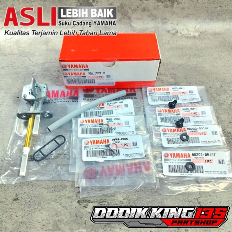 Jual KERAN KRAN TANGKI SET BAUT & SELANG BENSIN RX KING ORIGINAL YAMAHA ...