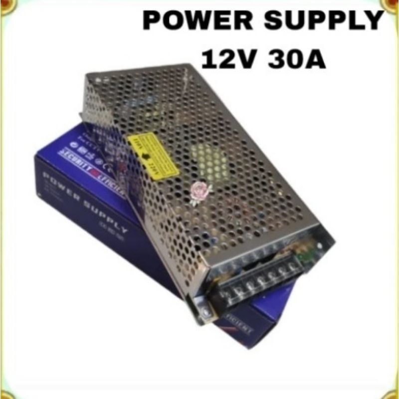 Jual ADAPTOR POWER SUPPLY 30A 12V TRAFO SWITCHING LED STRIP CCTV | Shopee Indonesia