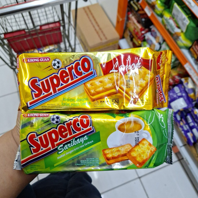 Jual khongguan SUPERCO Malkist Crackers 138gr aneka rasa | Shopee Indonesia