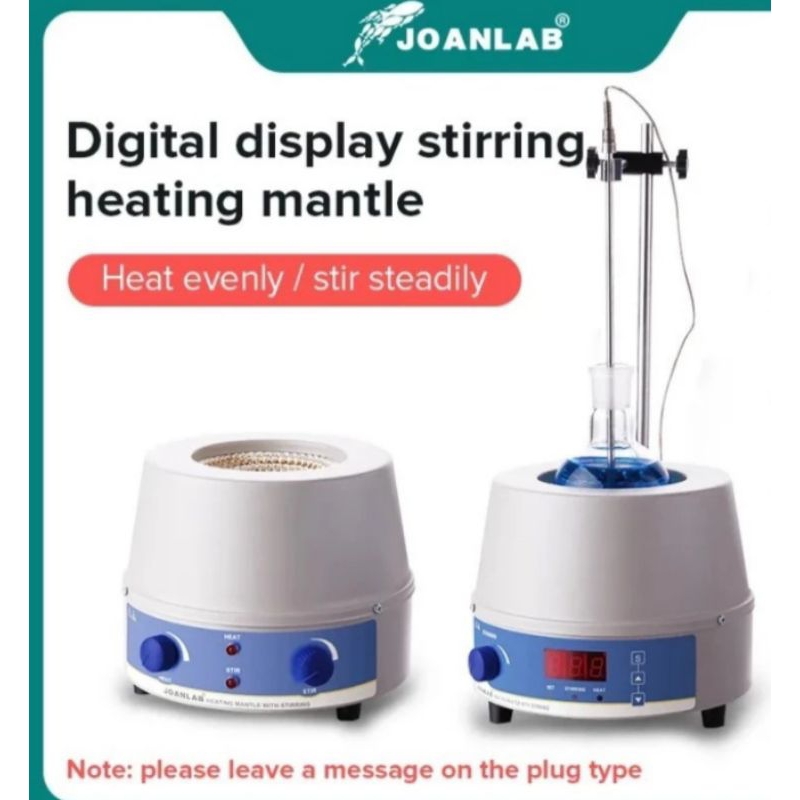 Jual Heating Mantle 500ml Joanlab HMS Electric Lab Mixer Stirrer ...