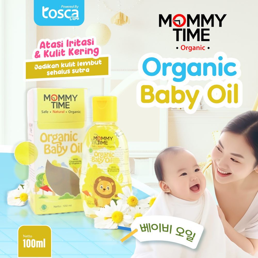 Jual Minyak Bayi Mommy Time Baby & Kids Organic Oil 100ml | Shopee ...