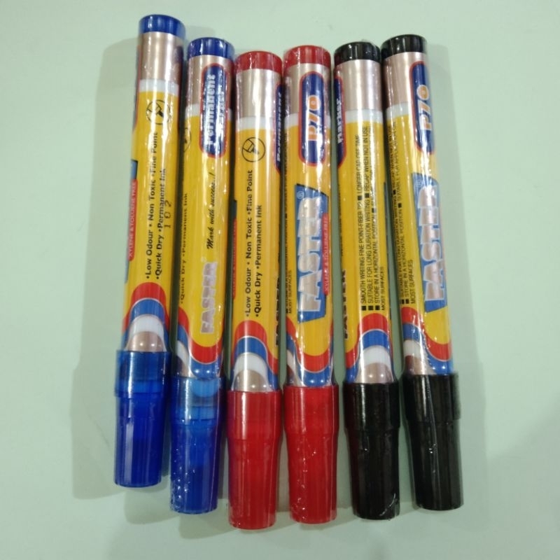 Jual spidol permanent merek faster | Shopee Indonesia