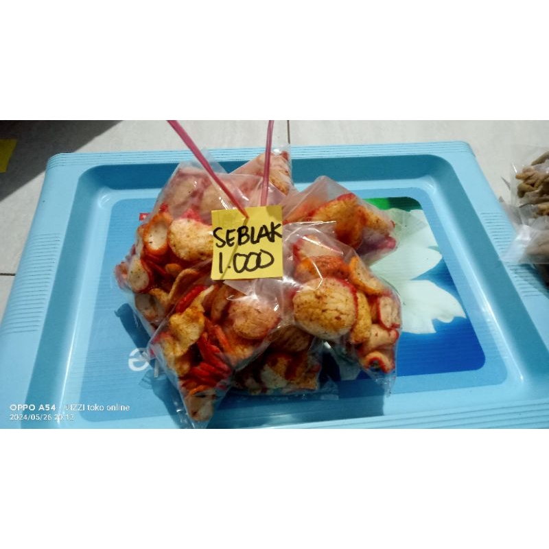 Jual KRUPUK SEBLAK KERING snack rentengan | Shopee Indonesia