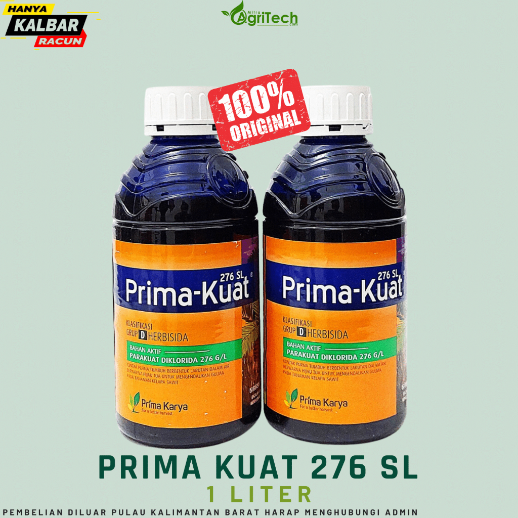 Jual PRIMA KUAT 276 SL ISI 1 LITER PENGENDALI GULMA OBAT RUMPUT GULMA ...