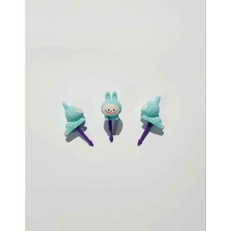 Jual popmart labubu versi 3 tusukan bento hiasan nasi ready stock ...