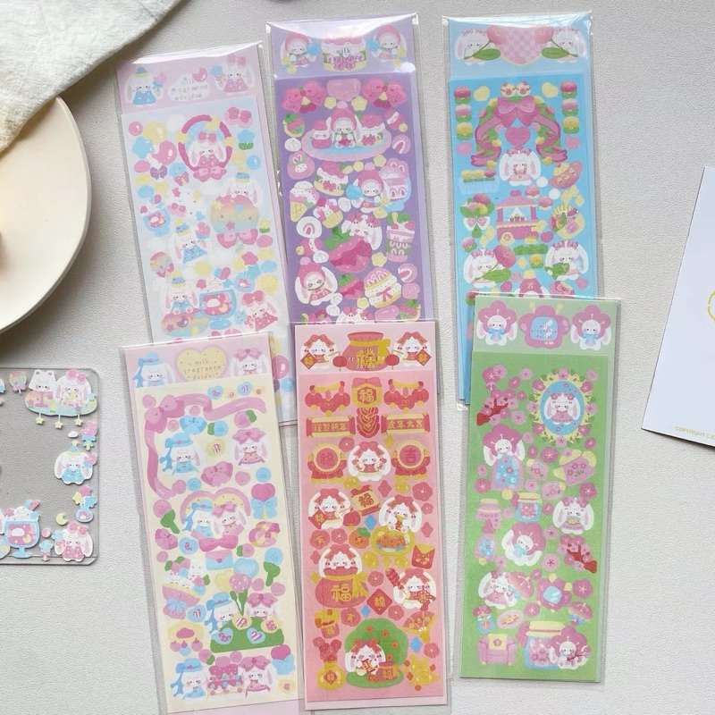 Jual sticker confetti deco photocard korean glitter readystock B902 ...
