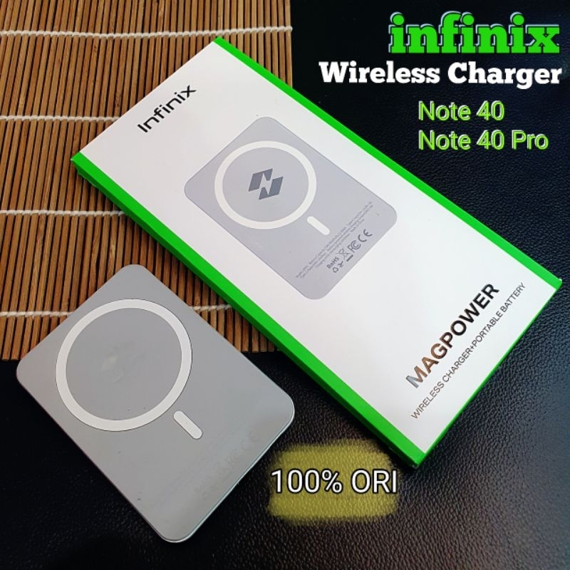 Jual Charger Wireless MAGPOWER | MAGPAD | POWERBANK | Magsafe Copotan HP Infinix Note 40, Note ...