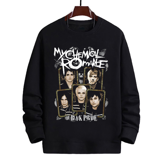 Jual Sweater My Chemical Romance MCR The Black Parade Crewneck Bahan ...